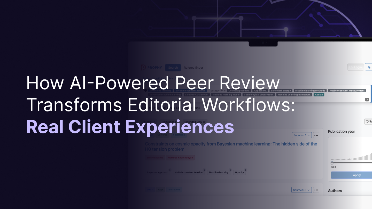 How AI-Powered Peer Review Transforms Editorial Workflows: Real Client Experiences